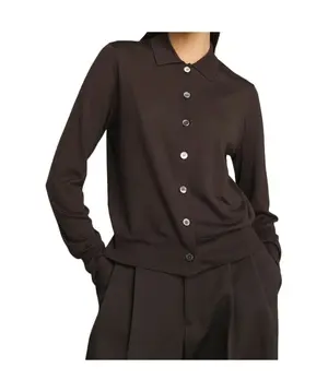 Soeur Button-up Knit Top