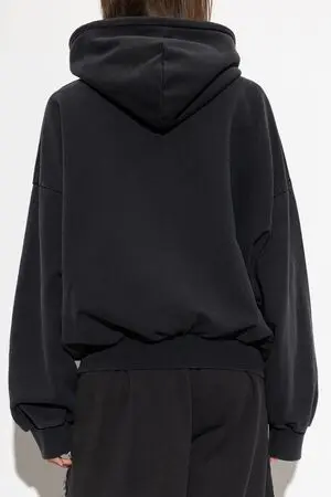 AVAVAV Skeleton Print Oversized Hoodie