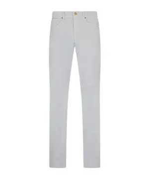Incotex Logo-patch Five-pocket Trousers - No