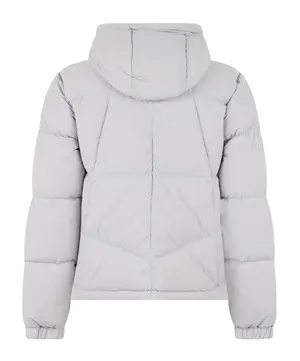 K-WAY Quilted Zip-up Hooded Jacket