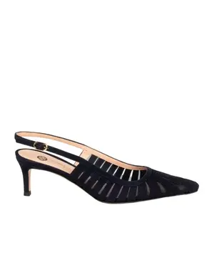 Roberto Festa Slingback Laser-cut Detailed Pumps - No