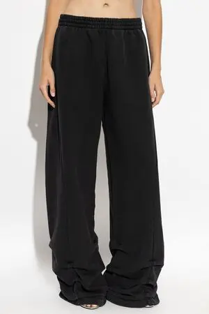 AVAVAV Logo Embroidered Sweatpants - Black