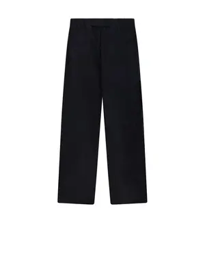 DARKPARK Elastic-waist Straight-leg Pants