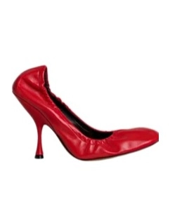 Phoebe Philo Pucker High Heels - Red