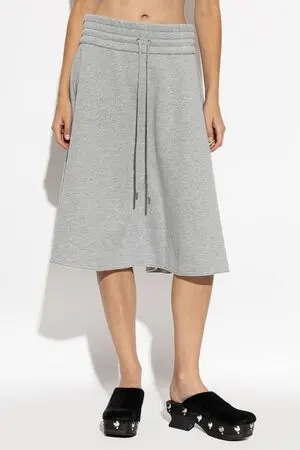 AVAVAV Drawstring Flared Skirt