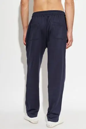 Eleventy Drawstring Straight-leg Pants