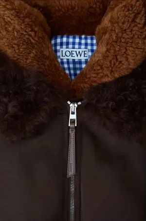Loewe Zip-up Bomber Jacket