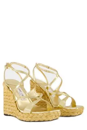 JIMMY CHOO Ayla 110 Wedge Sandals