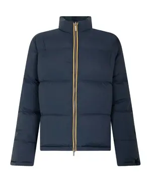 K-WAY Double-sided Down Jacket - Blue/green