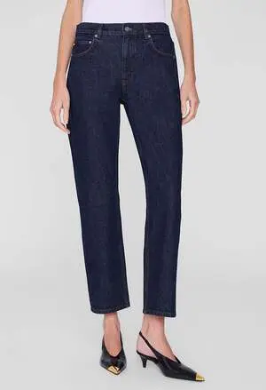 ANINE BING Kate Mid Rise Jeans