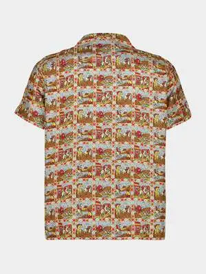 BODE Cowboy Comic Silk Shirt