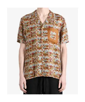 BODE Cowboy Comic Silk Shirt