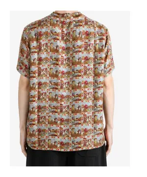 BODE Cowboy Comic Silk Shirt