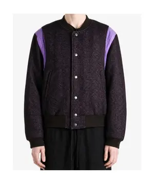 Dries Van Noten Double Dye Herringbone Field Jacket