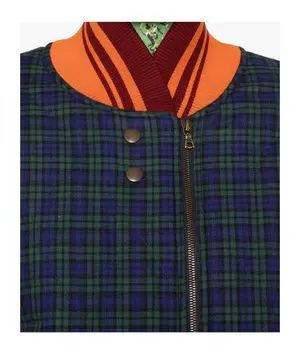Dries Van Noten Plaid Casual Jacket