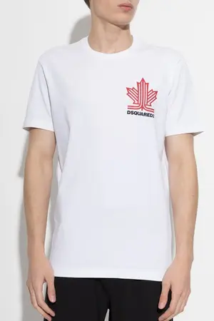 Dsquared2 Cotton T-shirt With Printed Logo