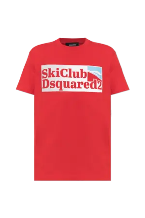 Men's Dsquared2 Red T-shirts
