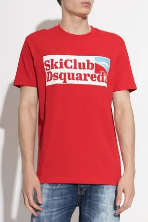 Dsquared2 Cotton T-shirt With Print