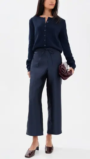 REFORMATION Olina Cropped Pants