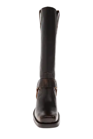POSA Leather Heeled Boots ‘texas