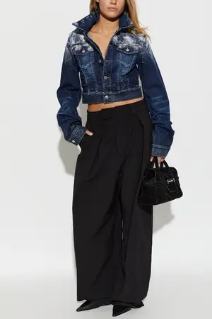 Dsquared2 Denim Jacket With ‘vintage’ Effect