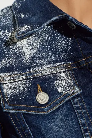 Dsquared2 Denim Jacket With ‘vintage’ Effect
