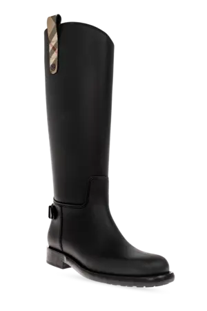 Burberry Cavalier Knee-high Rubber Boots