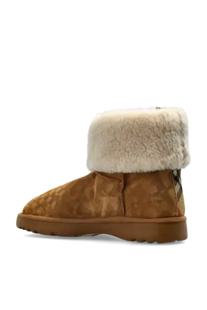 Burberry Flint’ Snow Boots - Brown