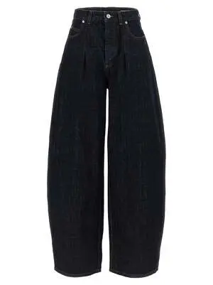 Jacquemus Le De-nimes Ovalo' Jeans - Blue