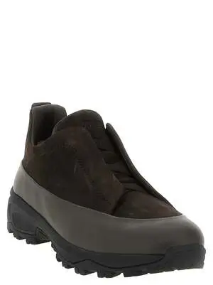 Zegna Triple Stitch™ Monte' Sneakers - Brown