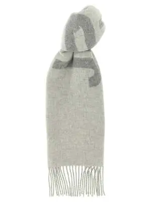 Jacquemus L'echarpe Scarf - Gray