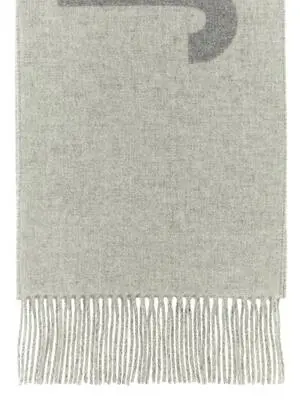 Jacquemus L'echarpe Scarf - Gray