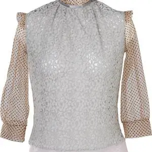 LES JUPONS DE TESS The Wild Rose Lace Top