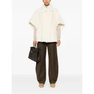 Max Mara Coats Capes - White