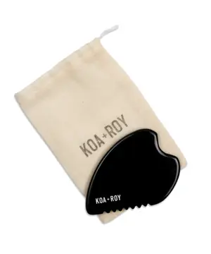 KOA+ROY Large Black Obsidian Body Gua Sha Tool