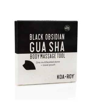 KOA+ROY Large Black Obsidian Body Gua Sha Tool