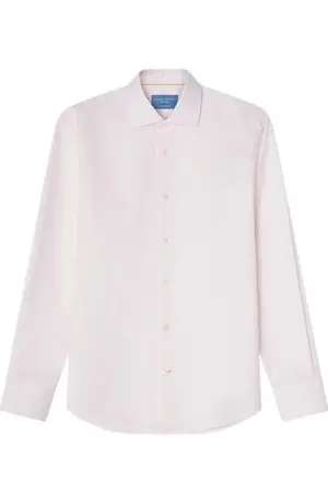 Robert Talbott Reynolds Thin Stripe Shirt - Pink