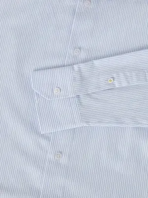 Robert Talbott Reynolds Ultra Light Weight Brushed Fine Stripe Shirt