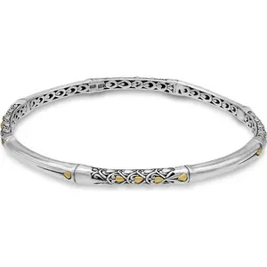DEVATA Slide-on Bangle Bracelet - Silver