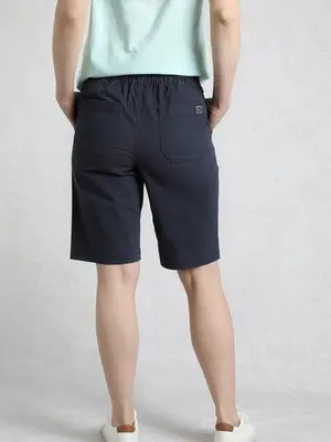 WEIRD FISH Kinnie Summer Shorts - Navy