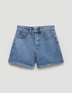 HUSH Essential Denim Stretch Shorts