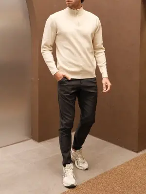 WALKER & HUNT Slim Fit Smart Pants