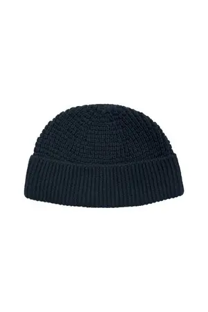 PAUL JAMES Lightweight Whitby Fisherman's Beanie - Navy