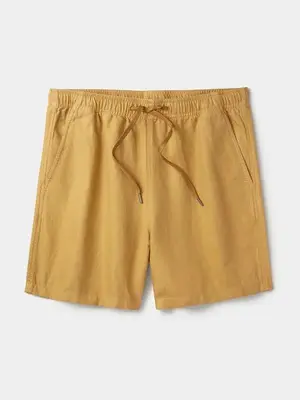 Aubin Whithorn Drawstring Short - Sand
