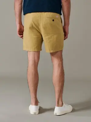 Aubin Whithorn Drawstring Short - Sand