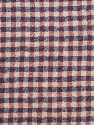 Gerard Darel Silvia Gingham Fringe Scarf