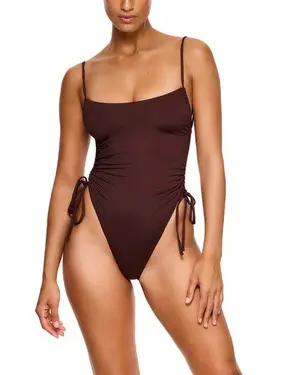 GOTTEX Vacay Mode Adjustable One Piece Swimsuit - Brown