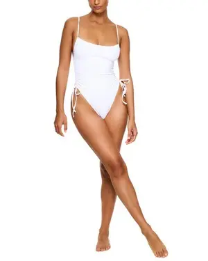 GOTTEX Vacay Mode Adjustable One Piece Swimsuit - White