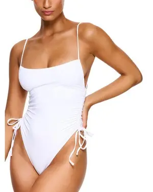 GOTTEX Vacay Mode Adjustable One Piece Swimsuit - White