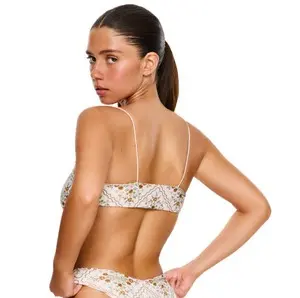 GOTTEX Love Notes Reversible Scoop Neck Bikini Top Swimsuit